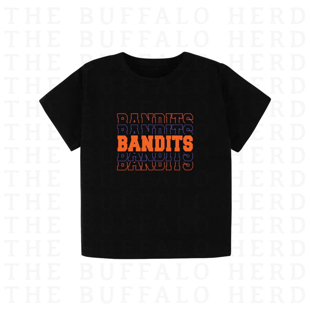 Kids Stacked Buffalo Bandits Lacrosse Shirt, Baby Bandits Shirt ...