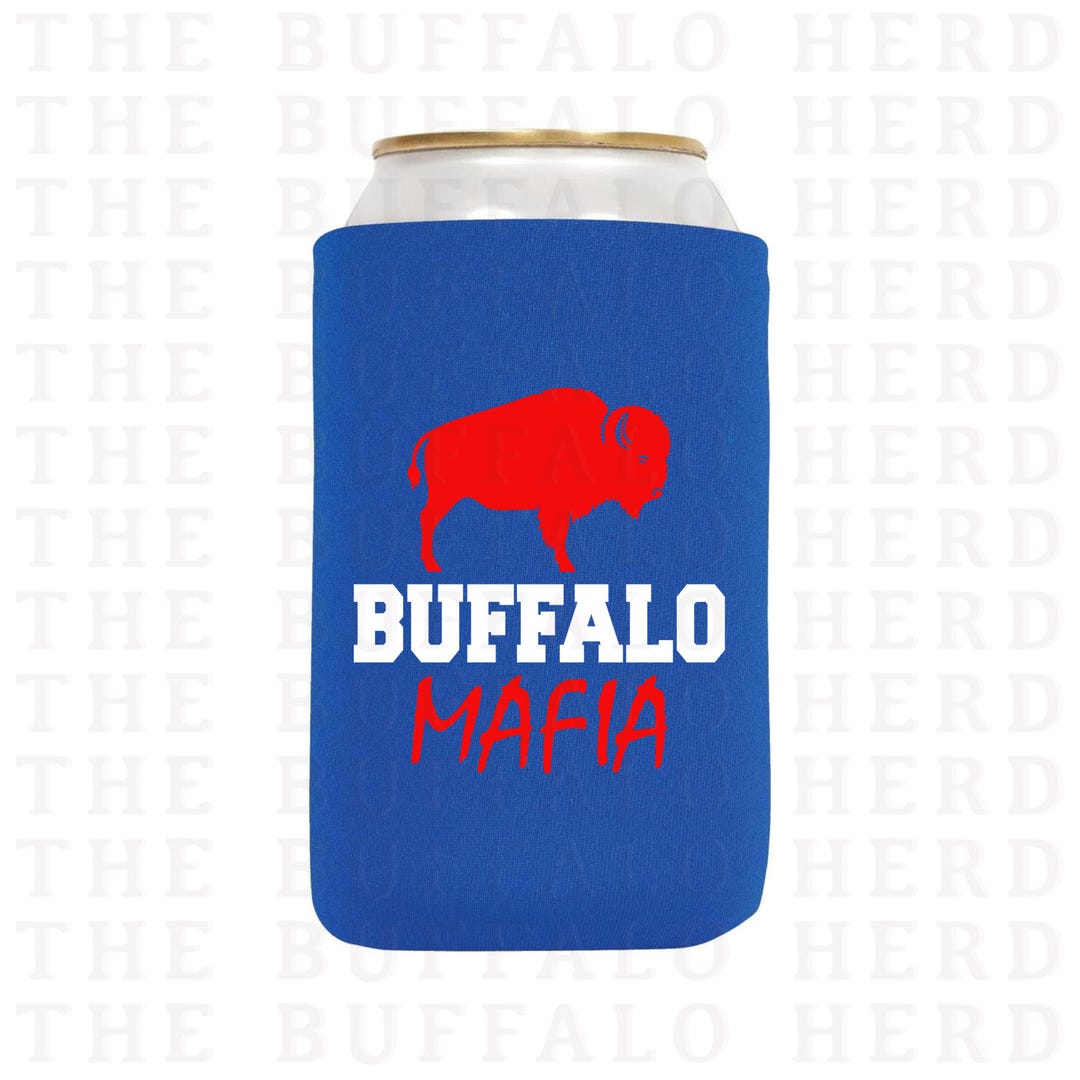 Buffalo Mafia Beer Can Holder | Josh Allen Buffalo Football | Slim Can ...