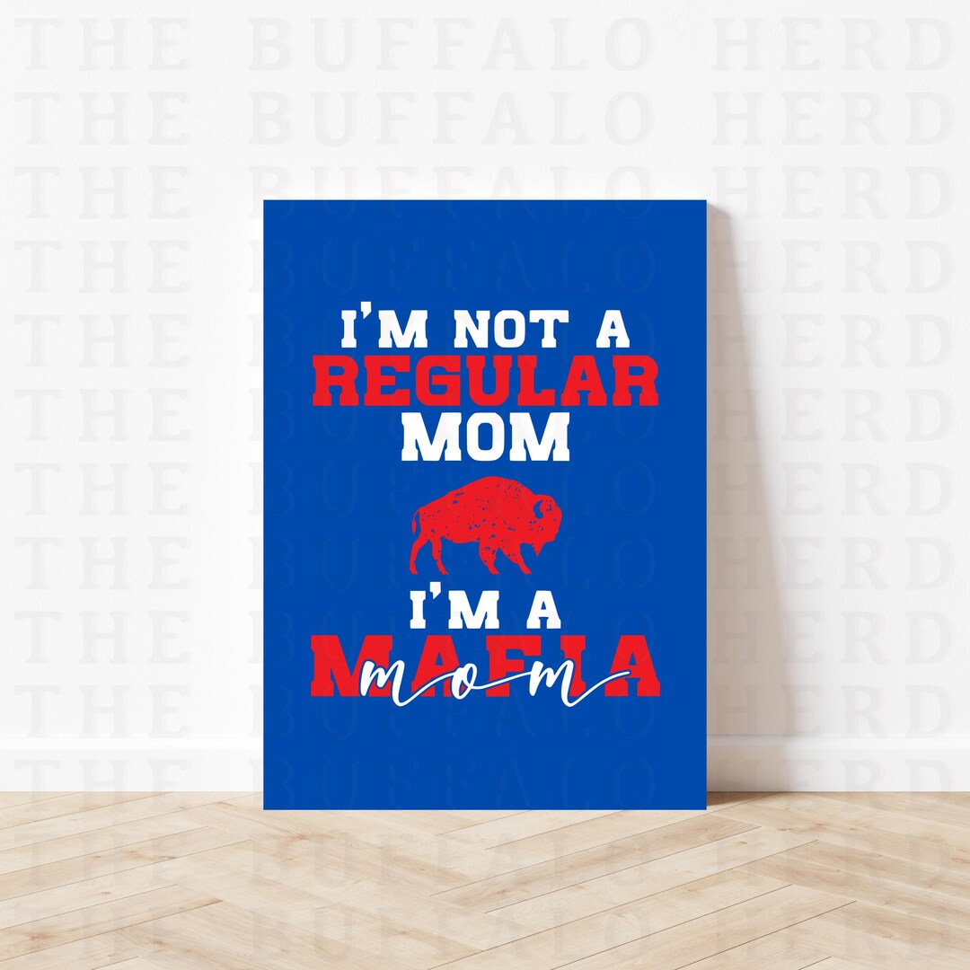 Mafia Mom Sign | Buffalo Mafia Wood Bar Sign | Pub Sign | Man Cave Sign ...