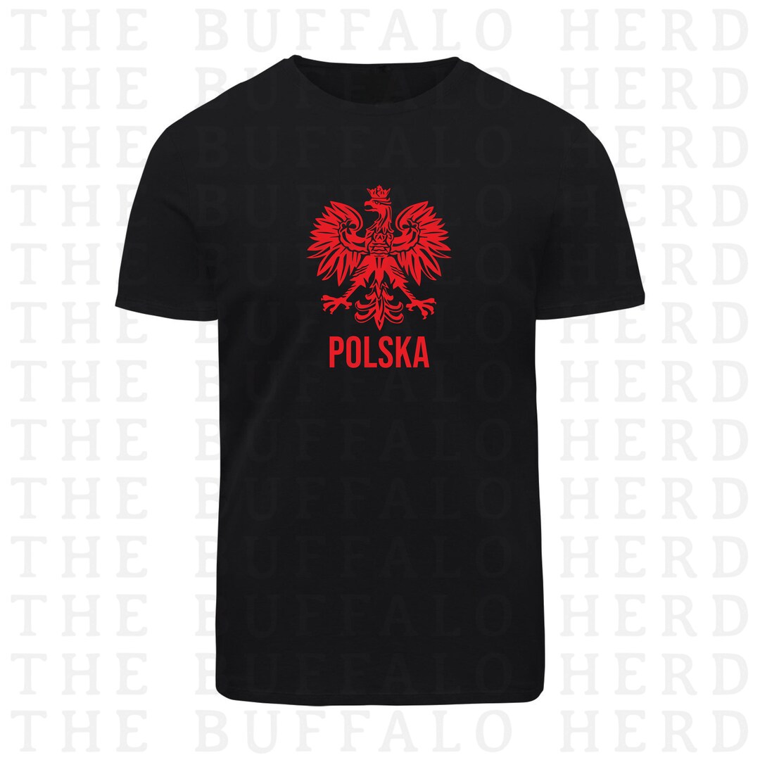 Polska Polish Falcon Shirt, Mens Poland T Shirt, Womens Polish Shirts ...