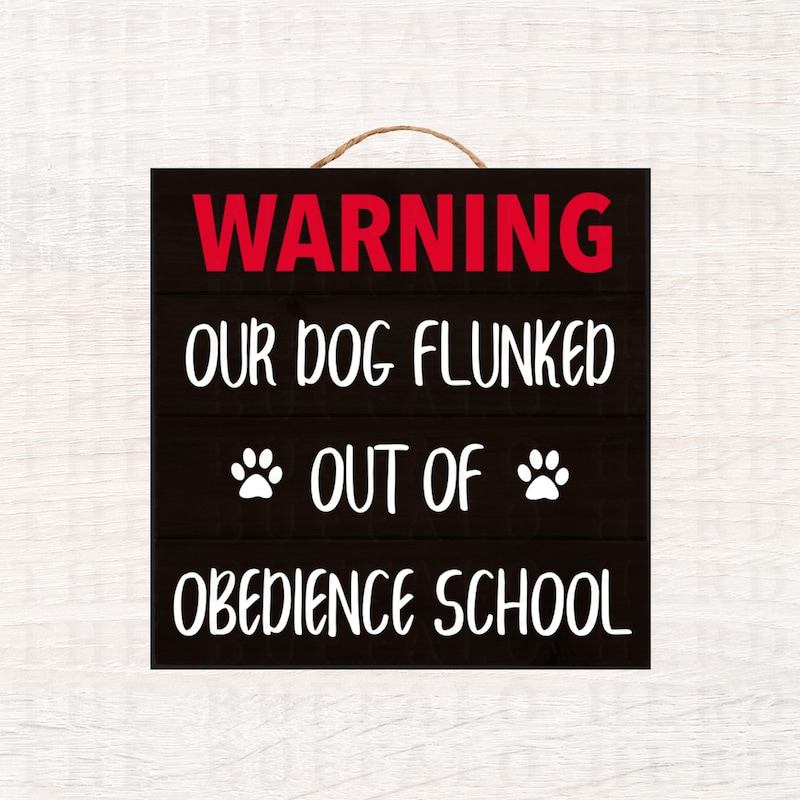 Funny Dog Signs - Etsy