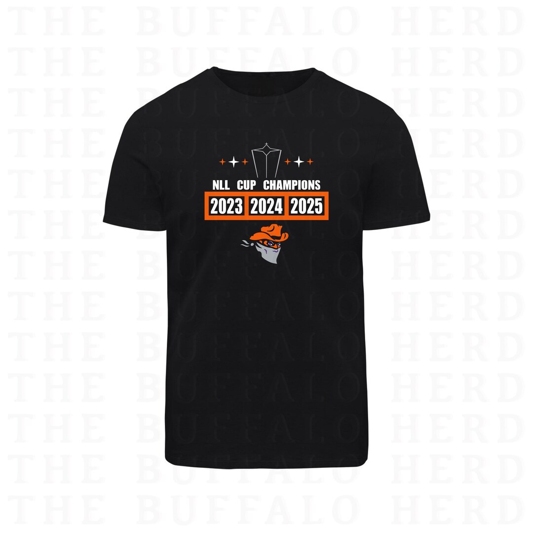 2025 Championship 3 Peat Buffalo Bandits Lacrosse Shirt, Mens Women’s Bandits Shirt, Bandits ...