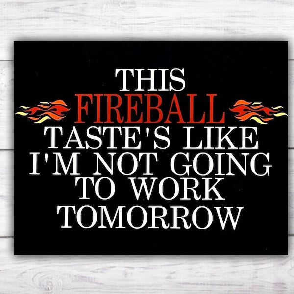 Funny Fireball - Etsy