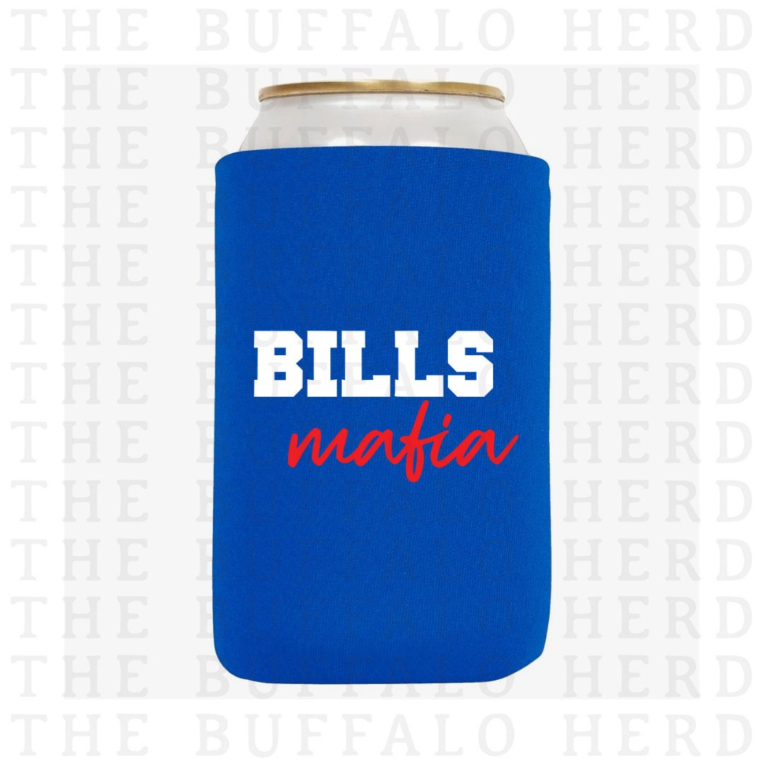 Bills Mafia Beer Can Holder Buffalo Bills Football Slim Can Cooler ...