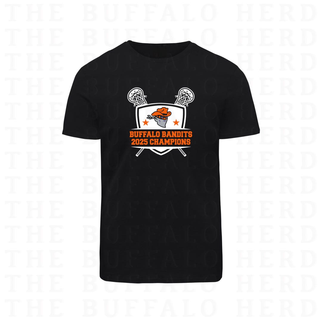 Championship 2025 Buffalo Bandits Lacrosse Shirt, Mens Women’s Bandits ...