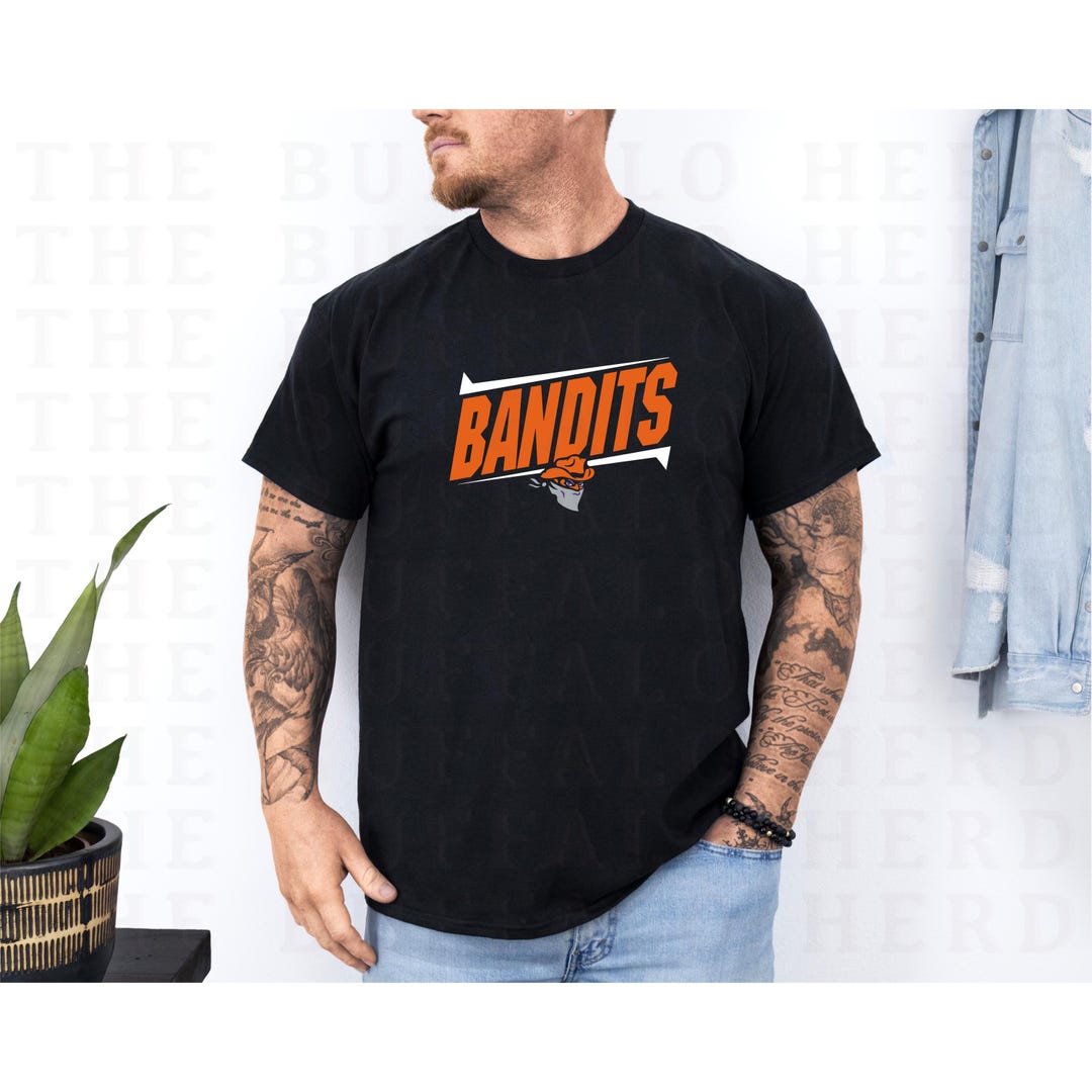 Diagonal Buffalo Bandits Lacrosse Shirt, Mens Women’s Bandits Shirt ...