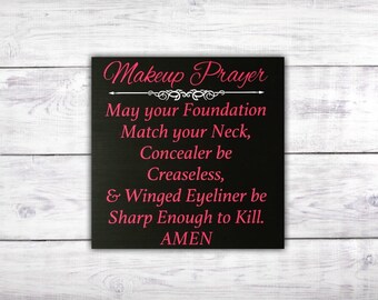 Makeup Room Sign - Etsy