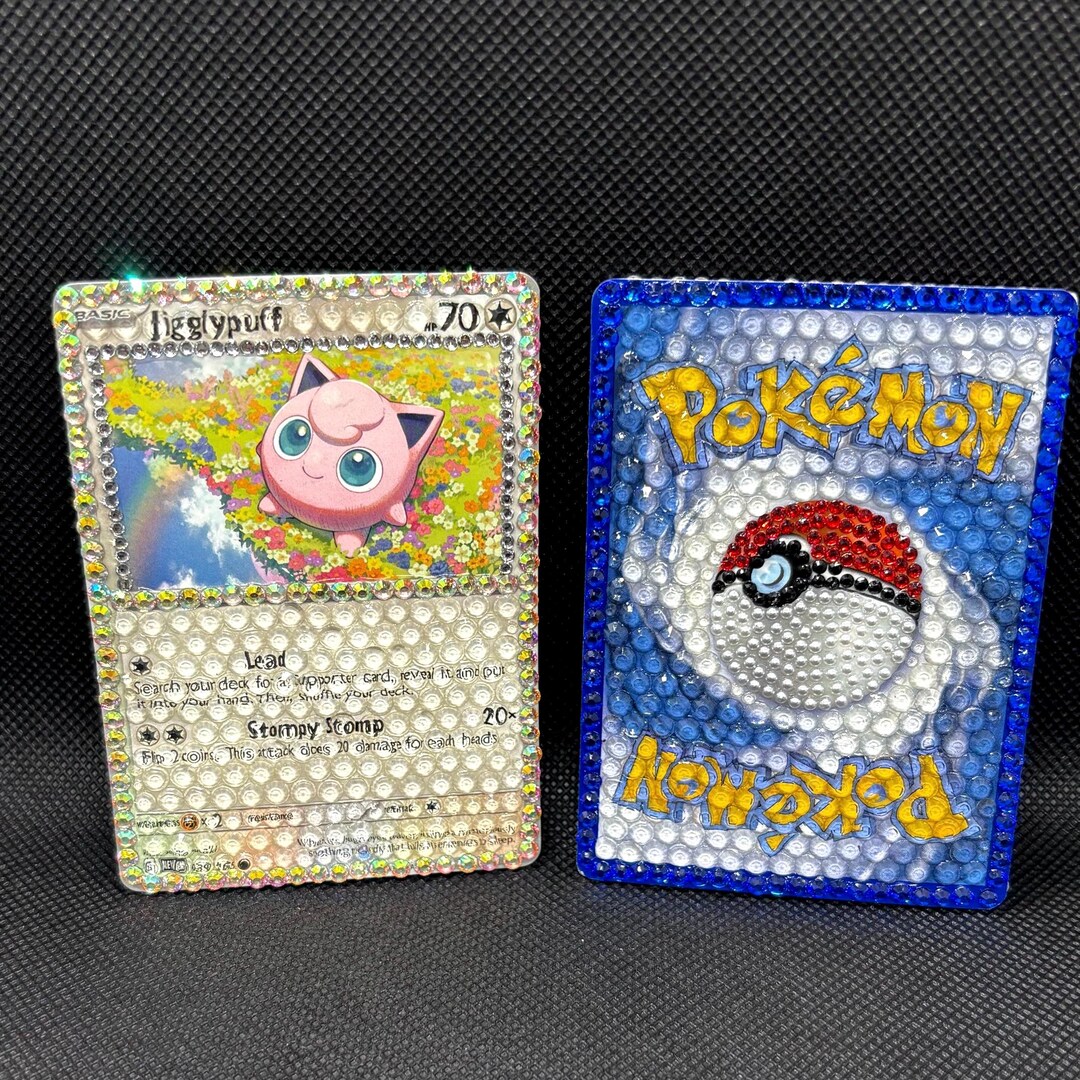 Pokémon Card | Blinged | *free Shipping* - Etsy