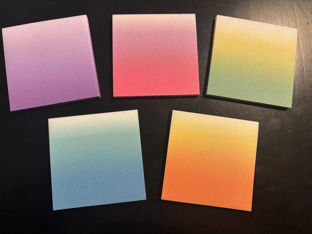Glitter Sticky Notes free Shipping - Etsy