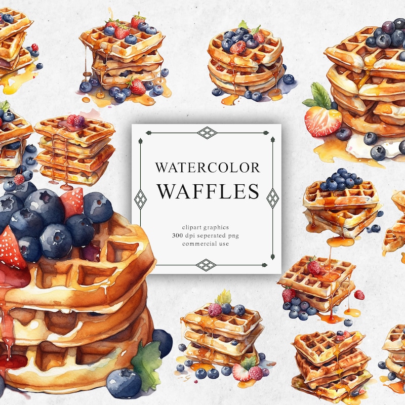 Waffle Png - Etsy