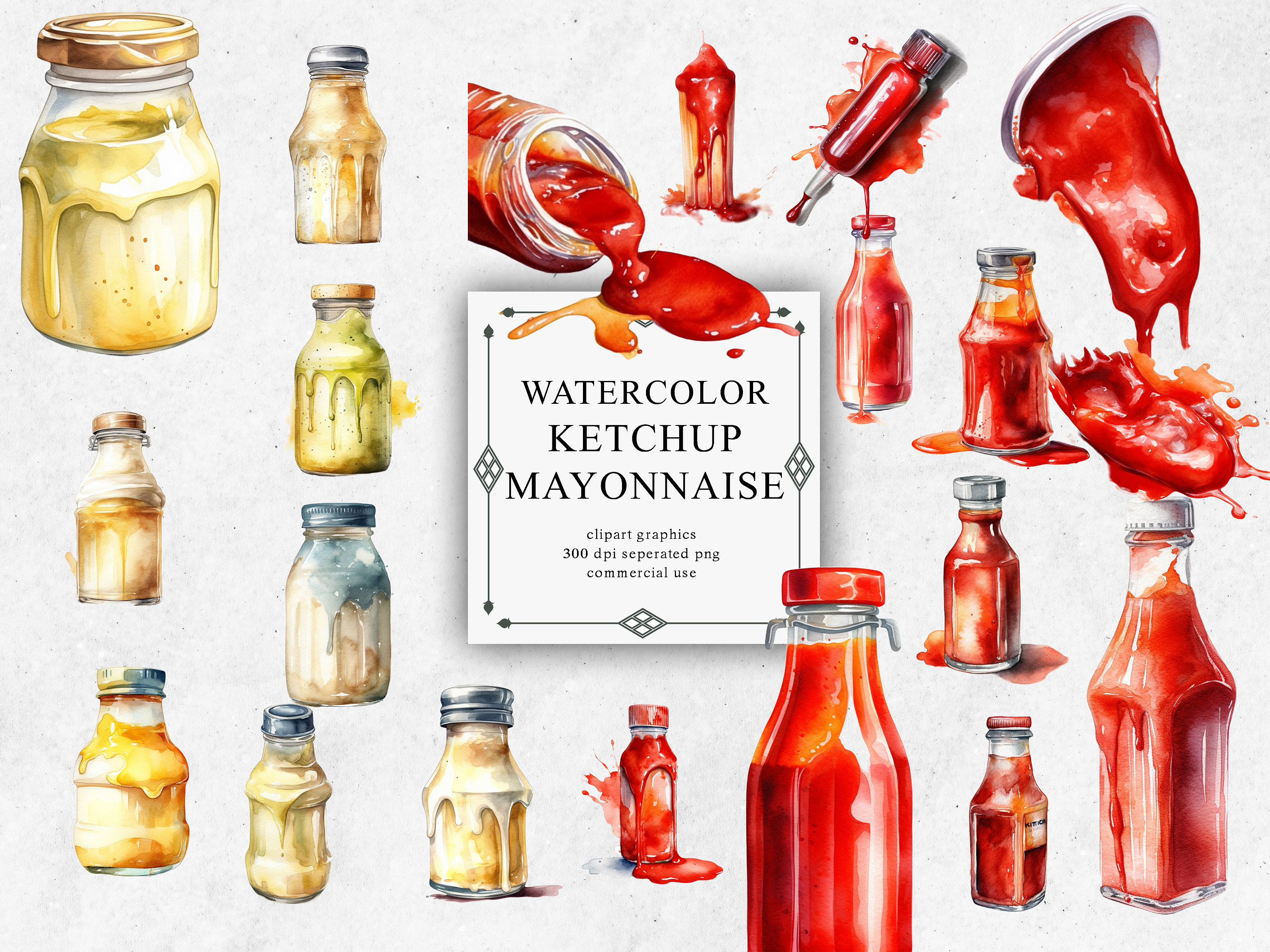 Ketchup Packet Clipart