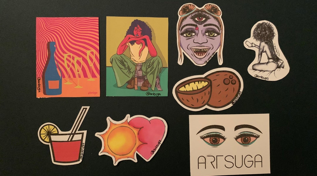 Strange Daze Sticker Pack - Etsy