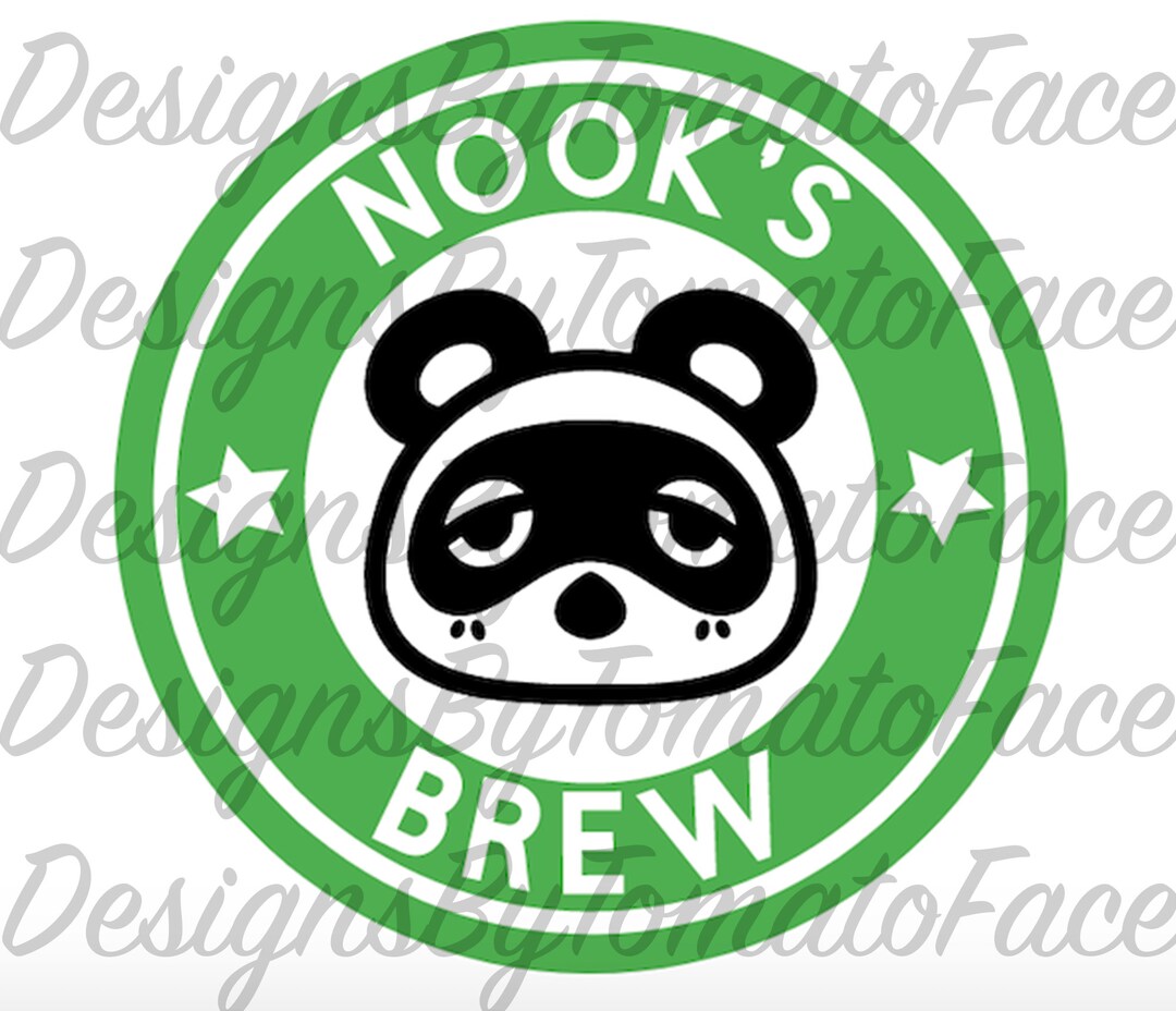Animal Crossing Tom Nook Logo Digital Download - Etsy
