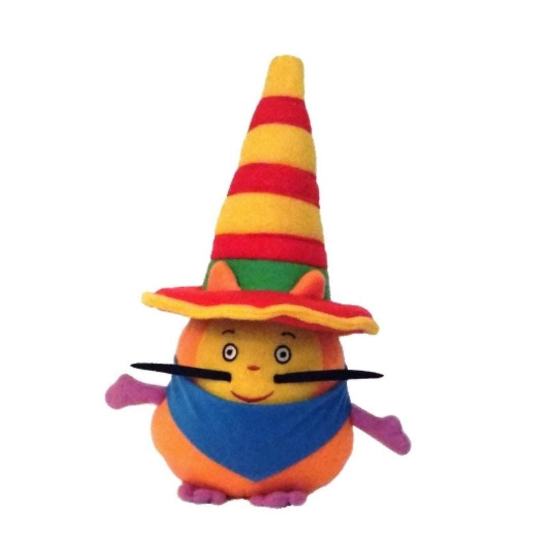 Hungry Henry Orange Cat Baby TV Inspired Soft Plush Handmade Toy - Etsy