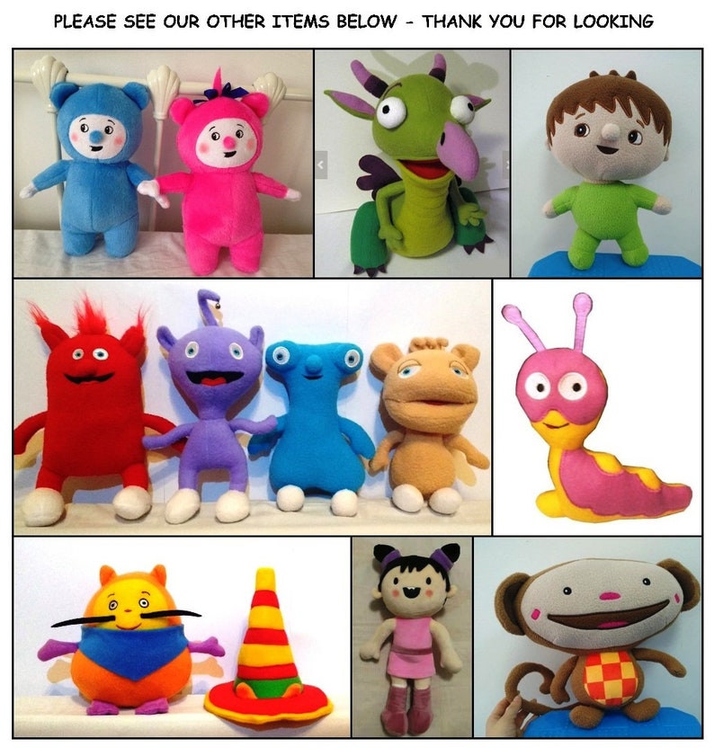 Billy Bam Bam Baby TV Pluche Soft Toy Made In UK Gloednieuw | Etsy