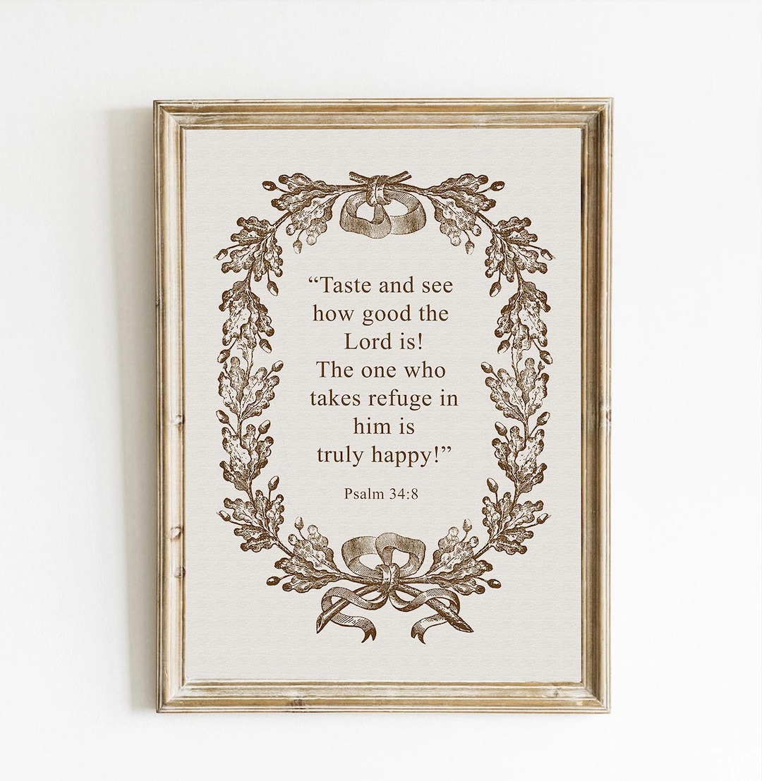 Christmas Vintage Scripture Artwork, Christmas Poster, Bible Verse Wall ...