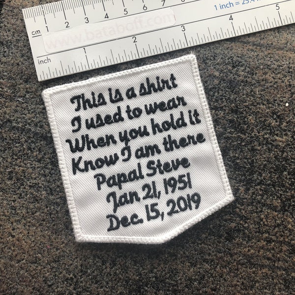 Memory Bear Patch - Etsy