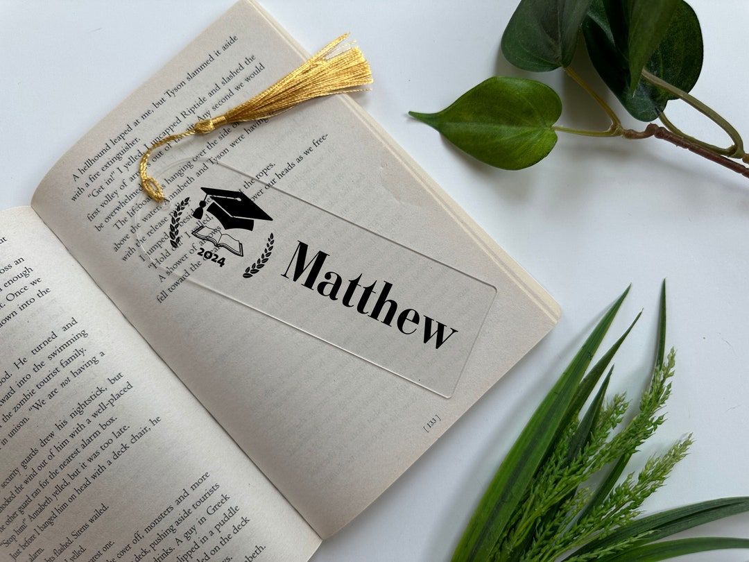 Custom Graduation Bookmark, Personalized Graduation Gifts for Adults ...