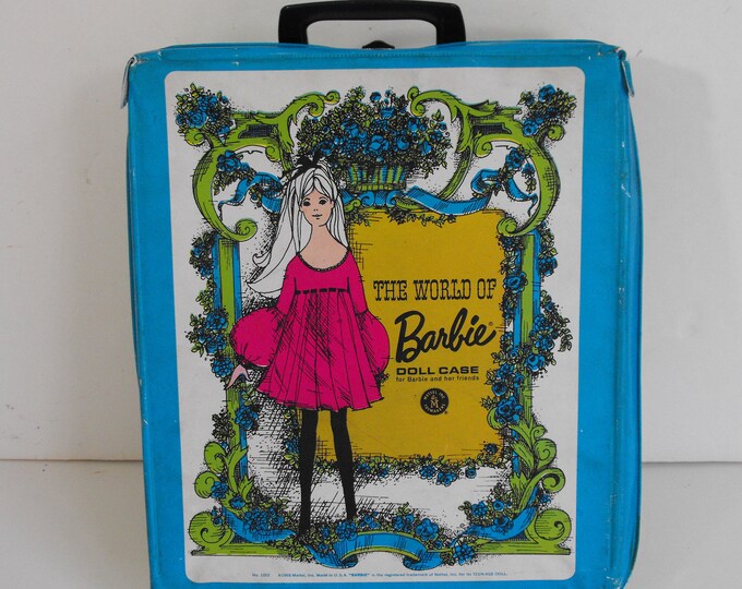 1968 World of Barbie Doll Case (1709) - Etsy