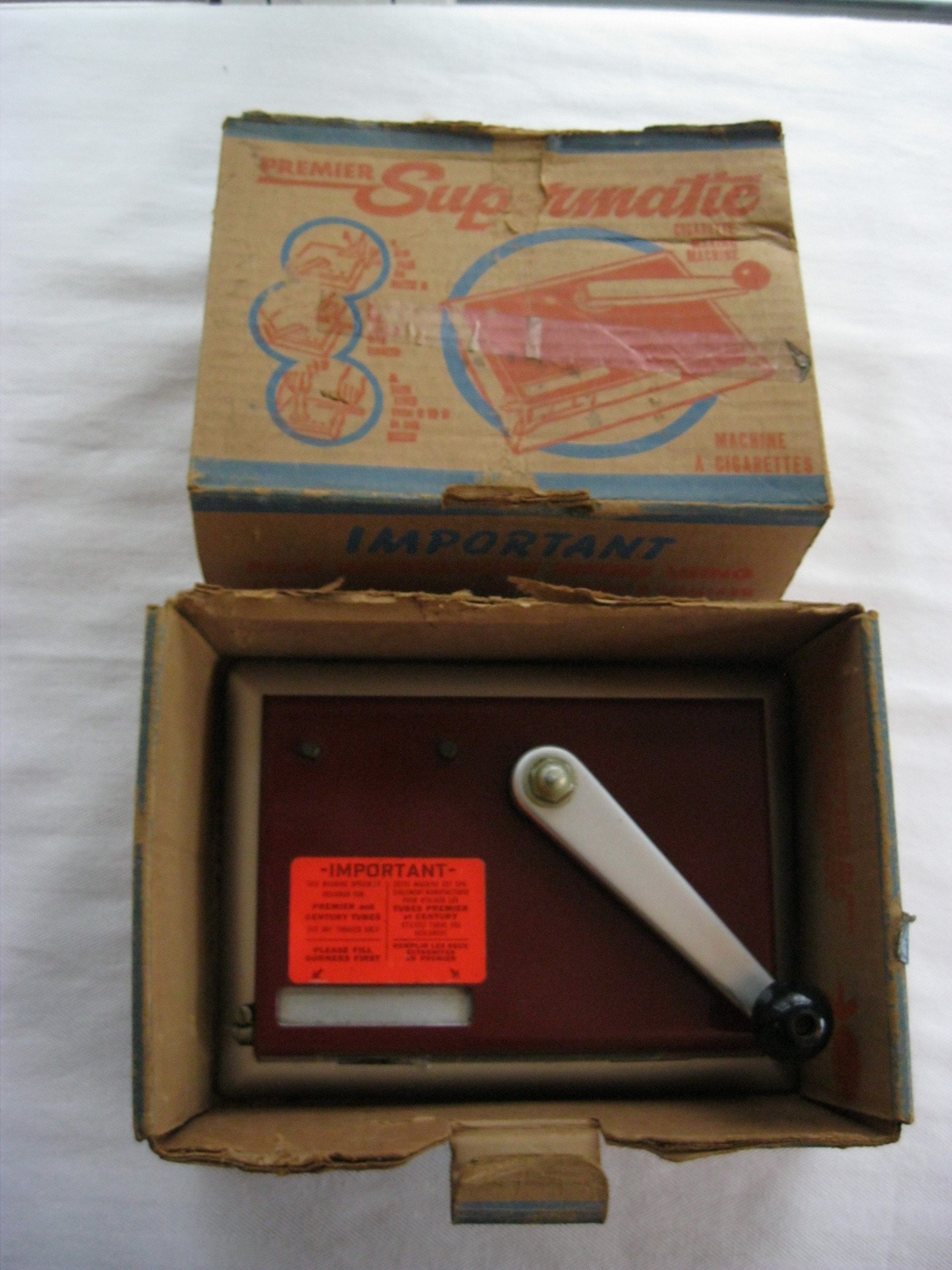 Vintage Cigarette Making Machine Premier Supermatic in | Etsy