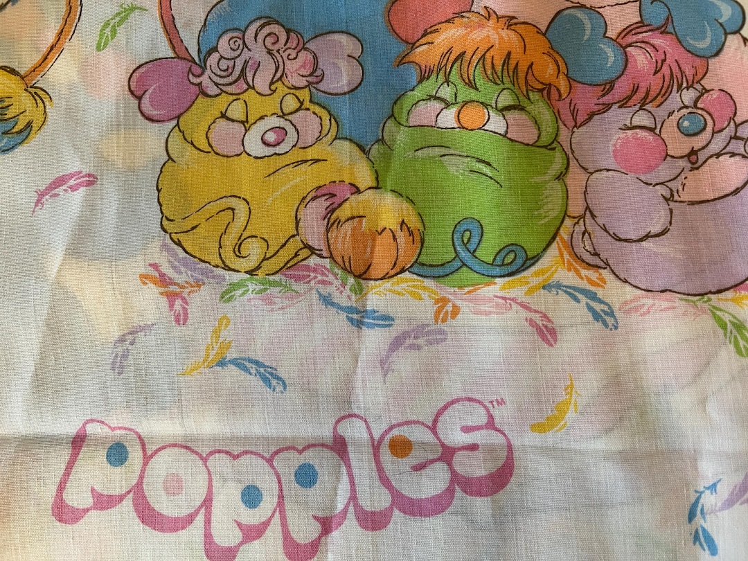 POPPLES Twin Sheet Set 1980's Animated Series (3881) - Etsy