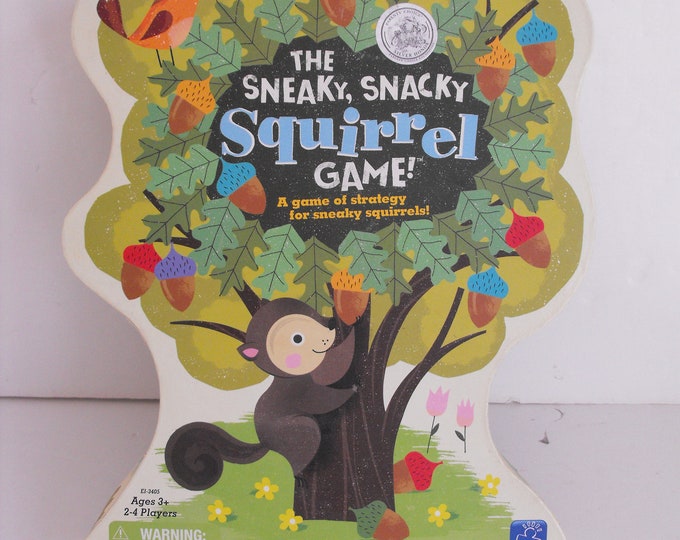 The Sneaky Snacky Squirrel Game. Preschool (2703) - Etsy