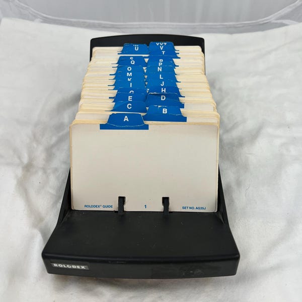 Rolodex - Etsy