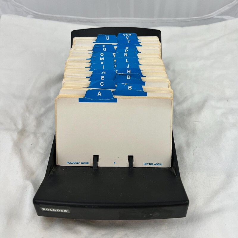 Rolodex - Etsy