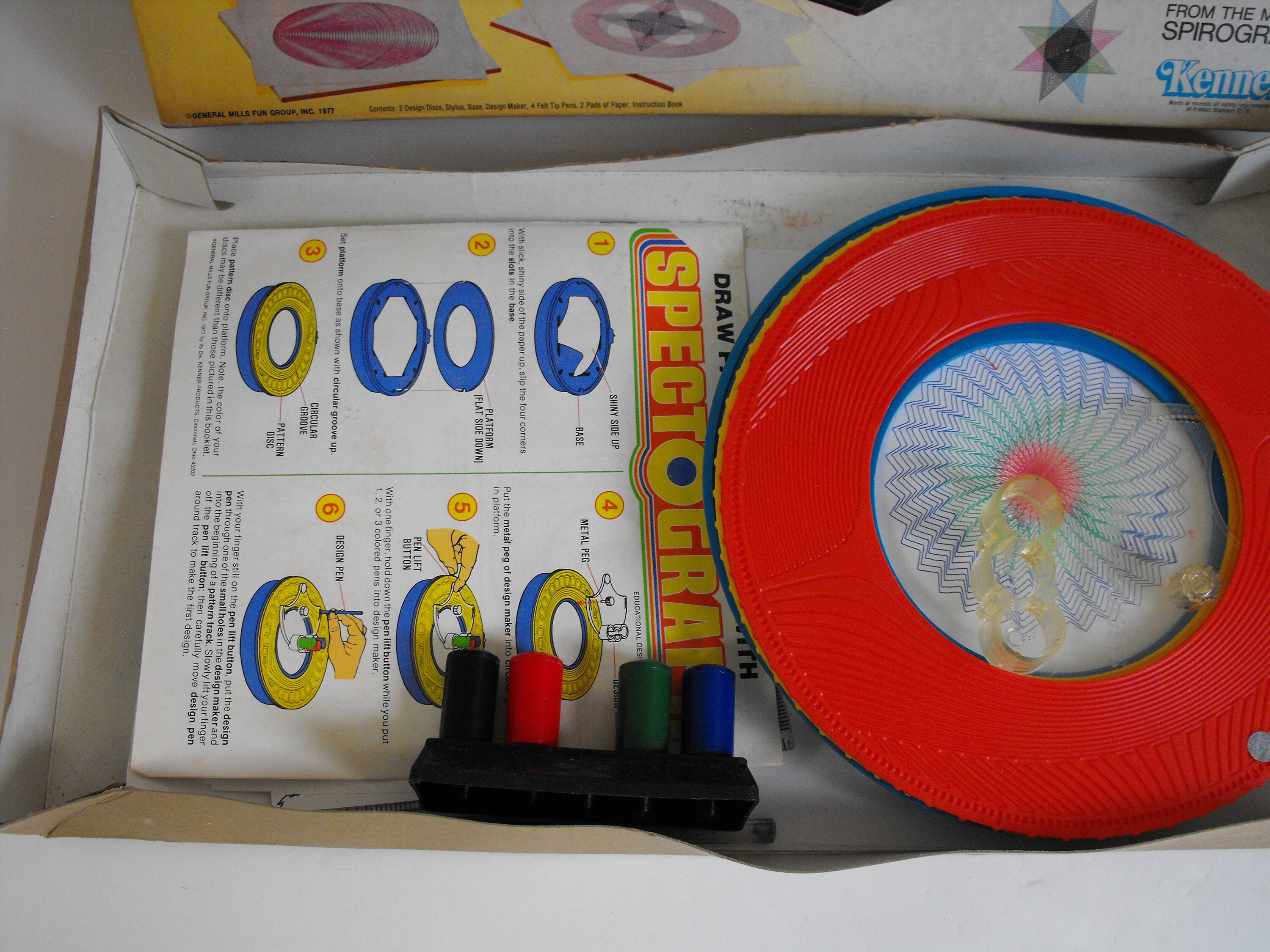 Vintage Spectograph Design Drawing Set by Kenner 2133 | Etsy