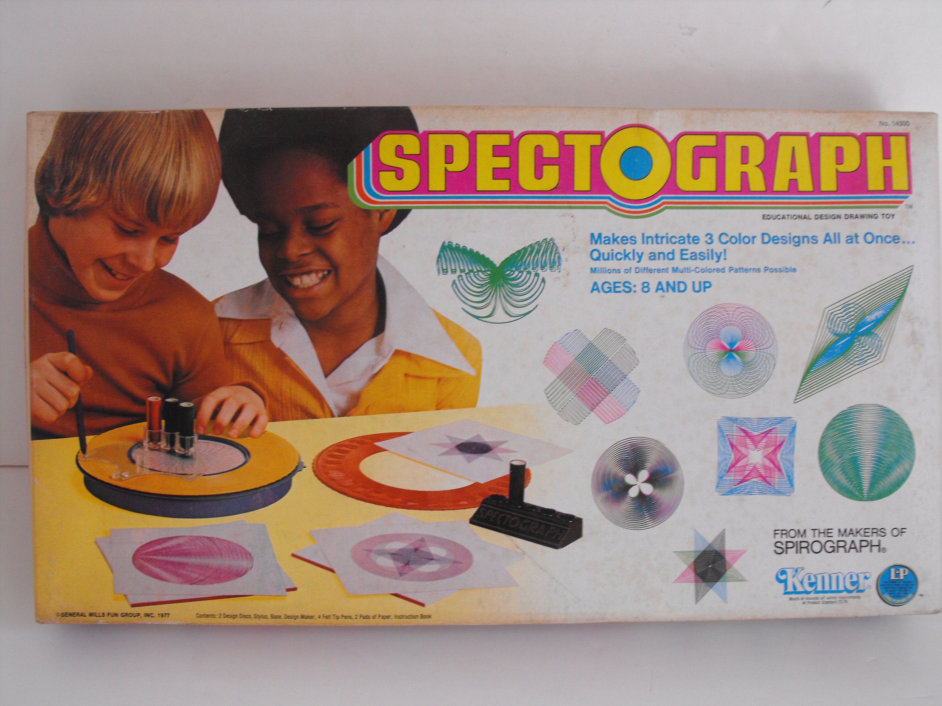 Vintage Spectograph Design Drawing Set by Kenner 2133 | Etsy
