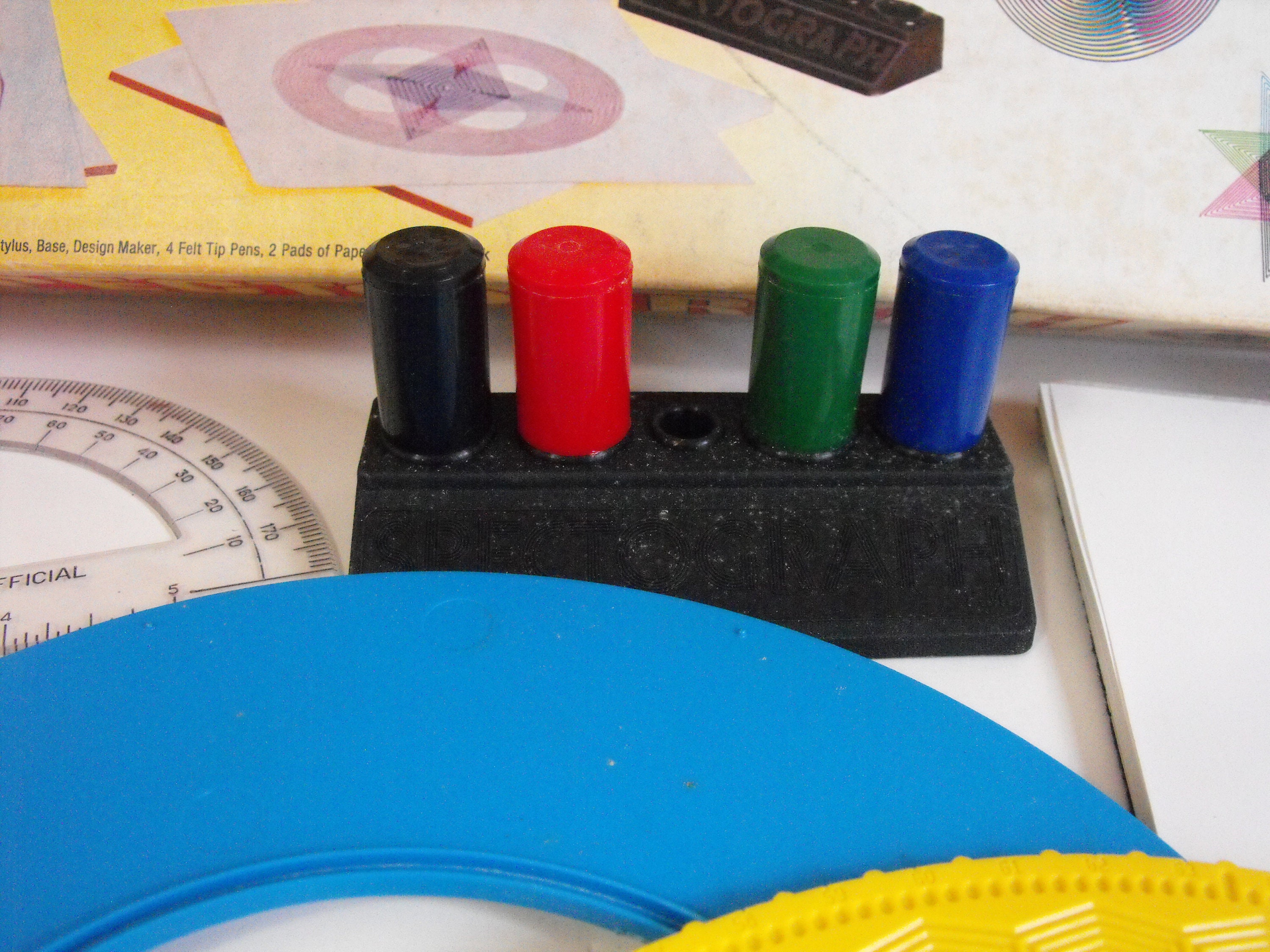 Vintage Spectograph Design Drawing Set by Kenner 2133 | Etsy