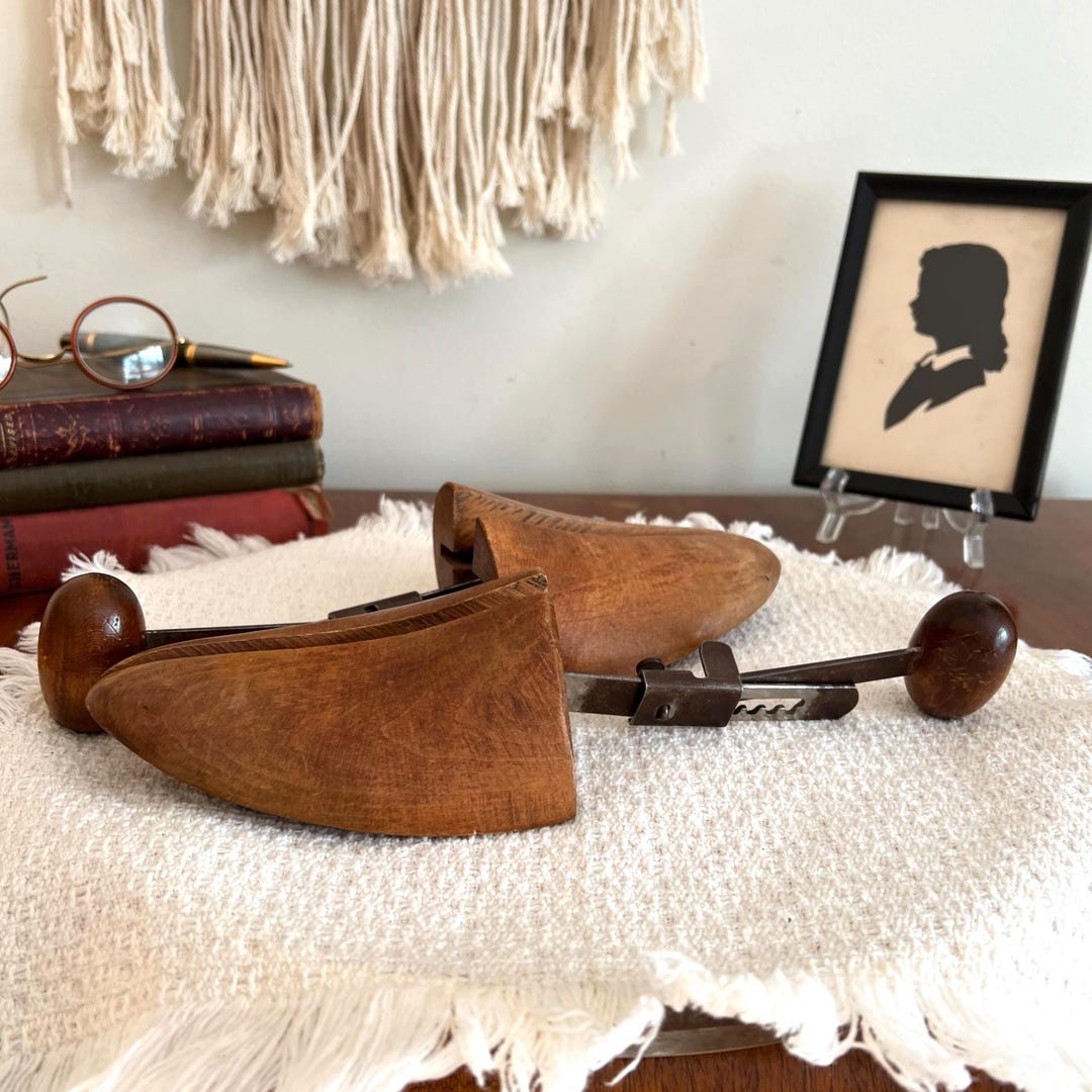 Vintage Adjustable Wooden Shoe Tree Forms (3993) - Etsy