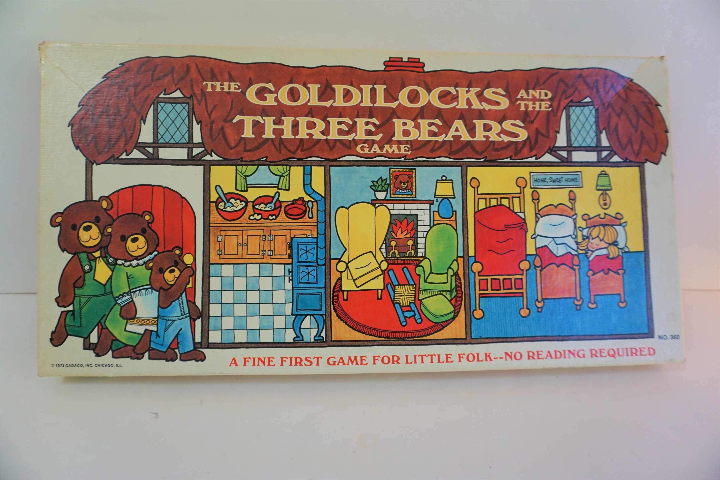Goldilocks and the Three Bears Game Cadaco 360 3136 - Etsy