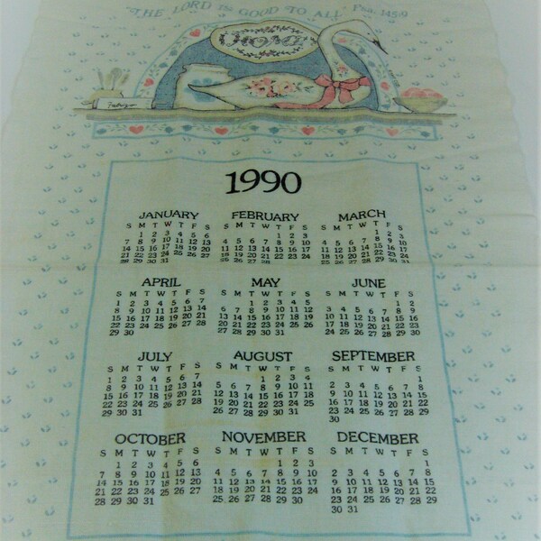 Months of the Year Kitchen Towels - Etsy