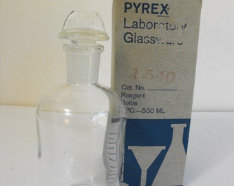 Pyrex Lab Bottle | Etsy