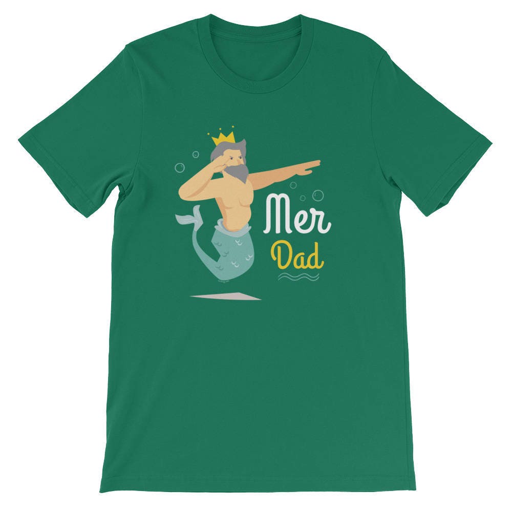 Merdad Father of Mermaid Funny T-shirt Special Mermaid - Etsy