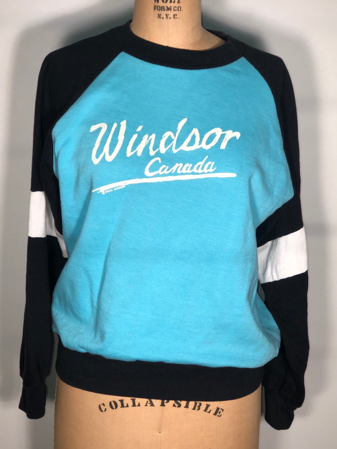 Vintage 80/90's Sigal Originals Color Block Windsor Canada Souvenir ...
