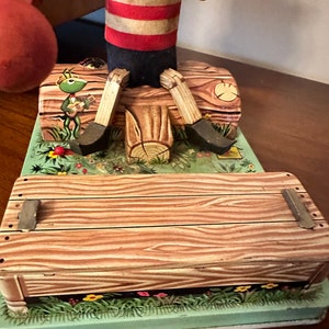 Vintage 1962 Rosko Tin Litho Tvs New Adventure of Pinocchio Xylophone ...