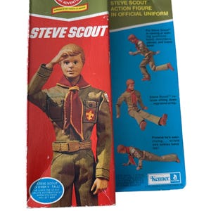 Vintage 1974 General Mills Kenner Boy Scout Steve in Official Uniform ...