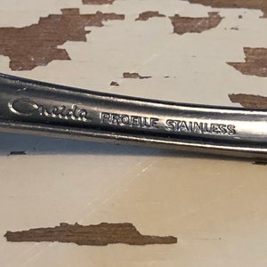 Vintage 80's Onieda Profile Plymouth Rock Stainless Steel 6.75" Soup ...