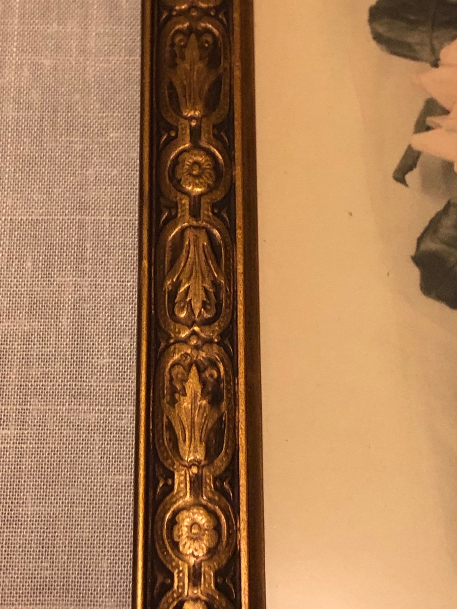 Antique 30’s Art Nouveau C.E. Perry Art Deco Bronze Gilt Carved ...