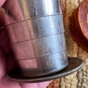 Vintage 10’s Mutual Wheel Moline IL Leather Case Silver Telescope ...