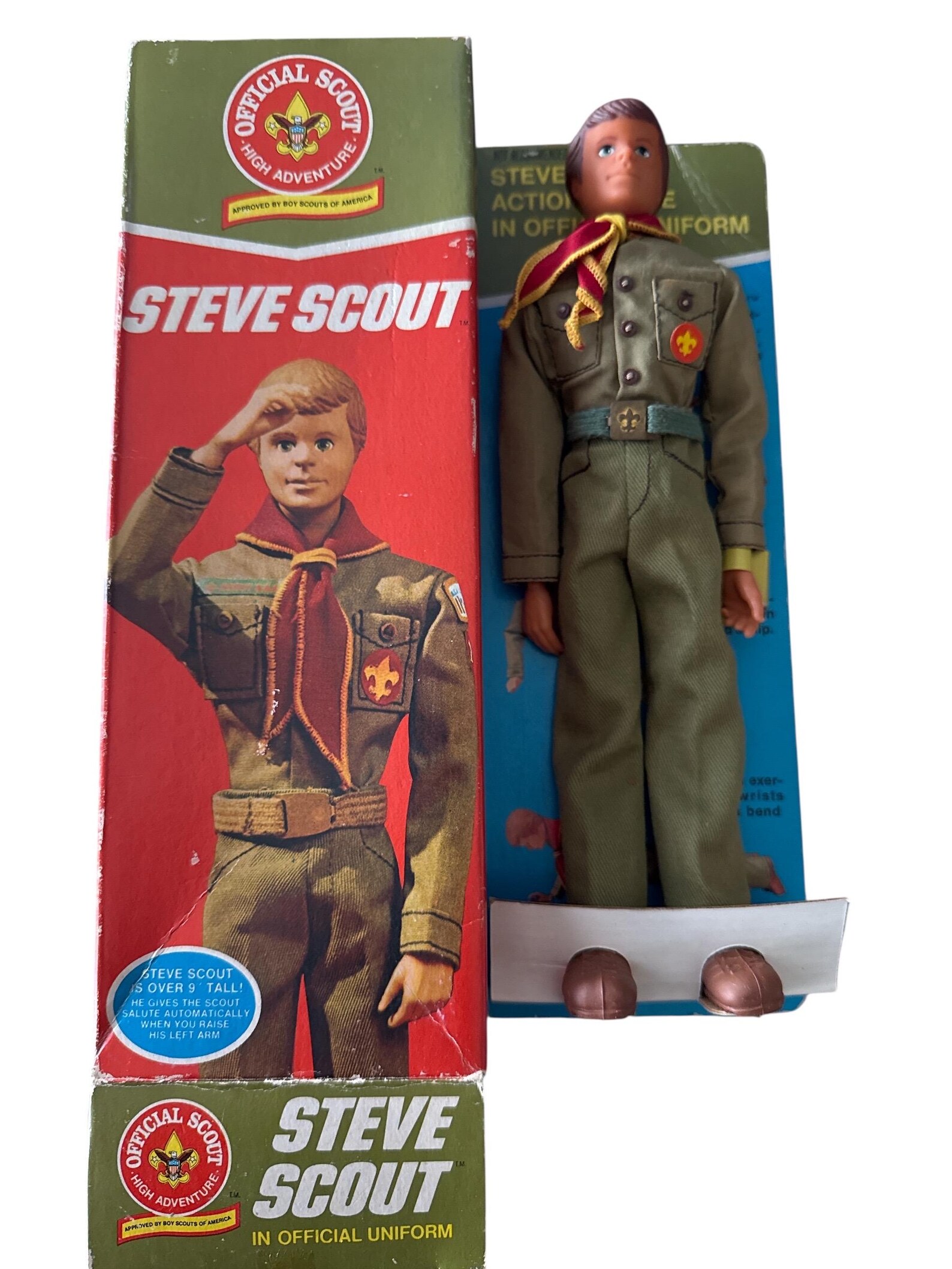 Vintage 1974 General Mills Kenner Boy Scout Steve in Official Uniform ...