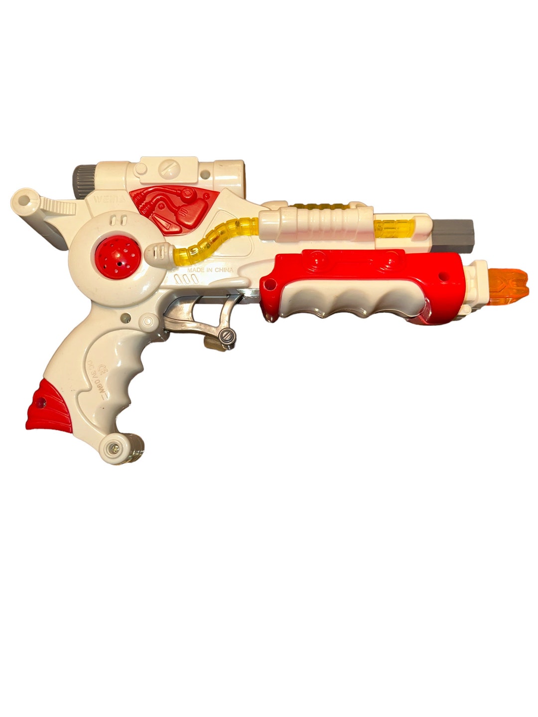 Vintage 80’s Weina Plastic Toy Light up Sounds Space Galatic Laser Ray ...