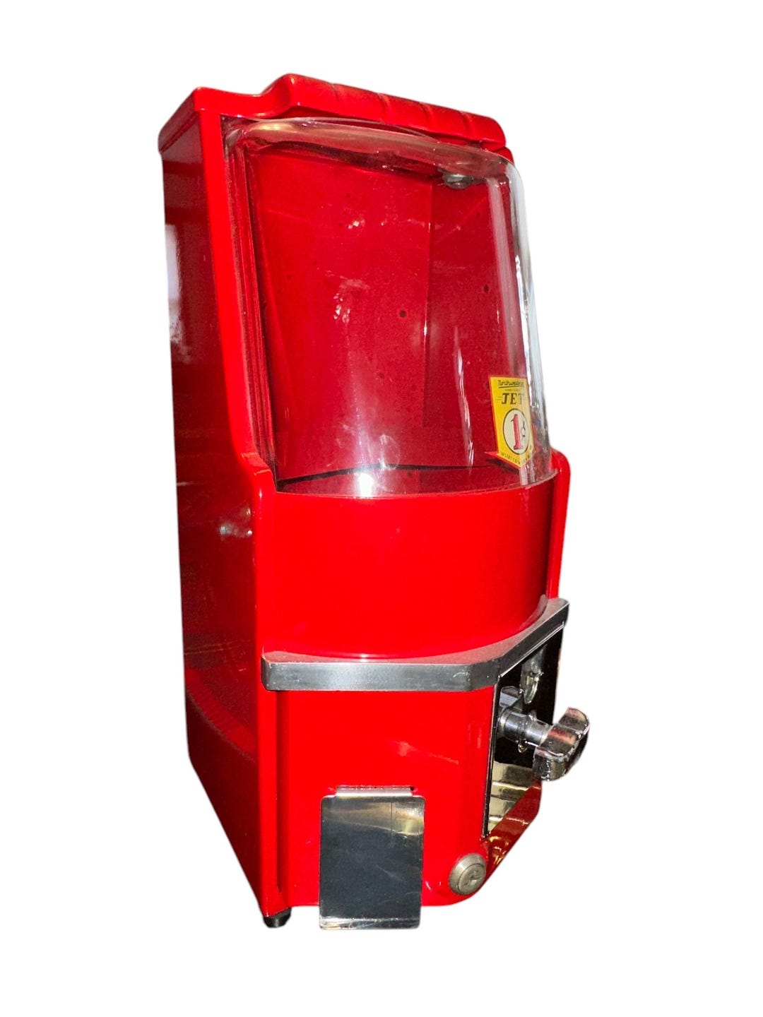 Vintage 70’s Northwestern Jet 1 Cent Red Bubblegum Candy Dispenser ...