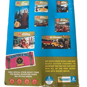 Vintage 1974 General Mills Kenner Boy Scout Steve in Official Uniform ...