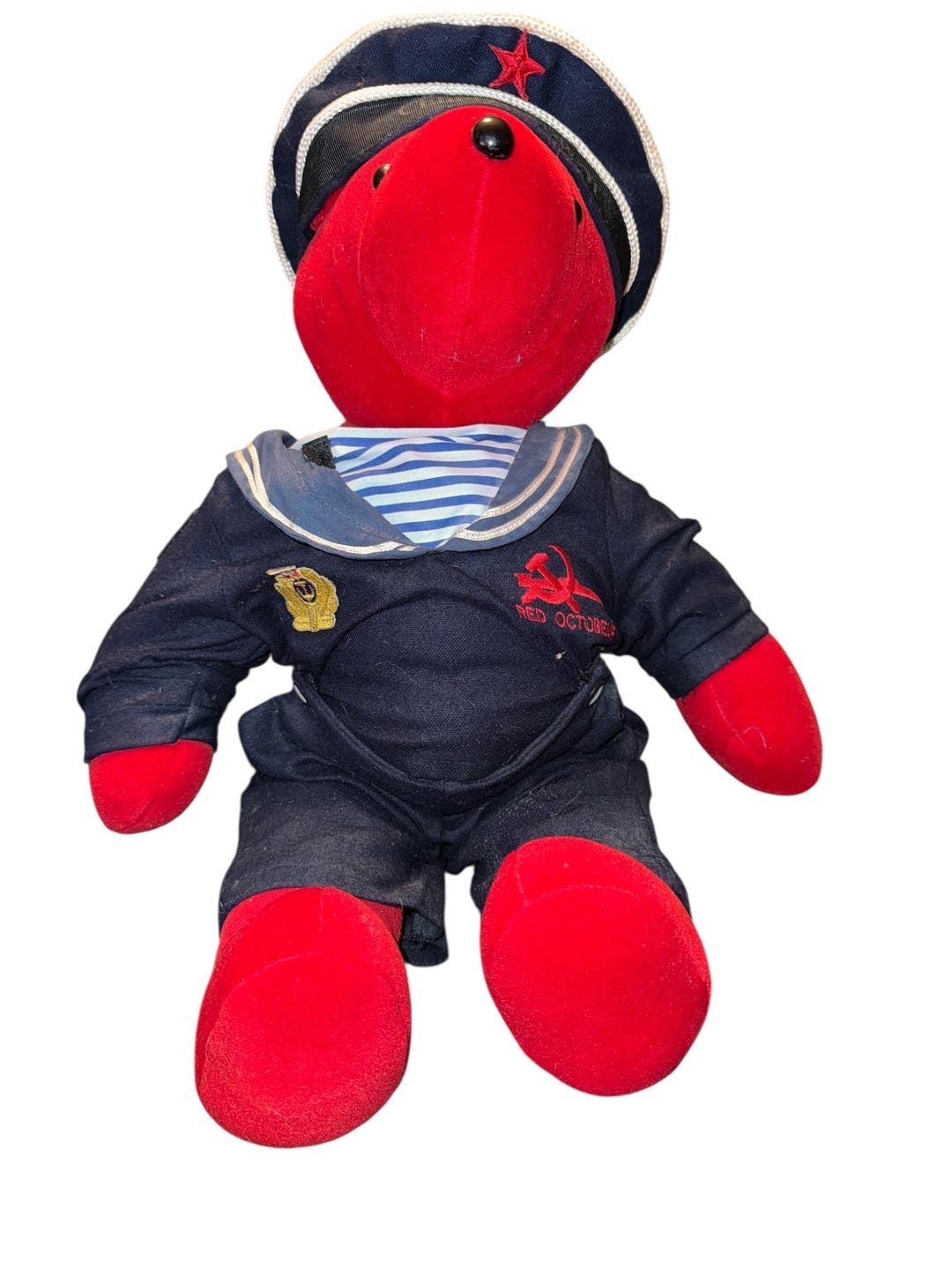 Vintage 1990 VIB Very Important Bear the Hunt for Red October Octobear ...