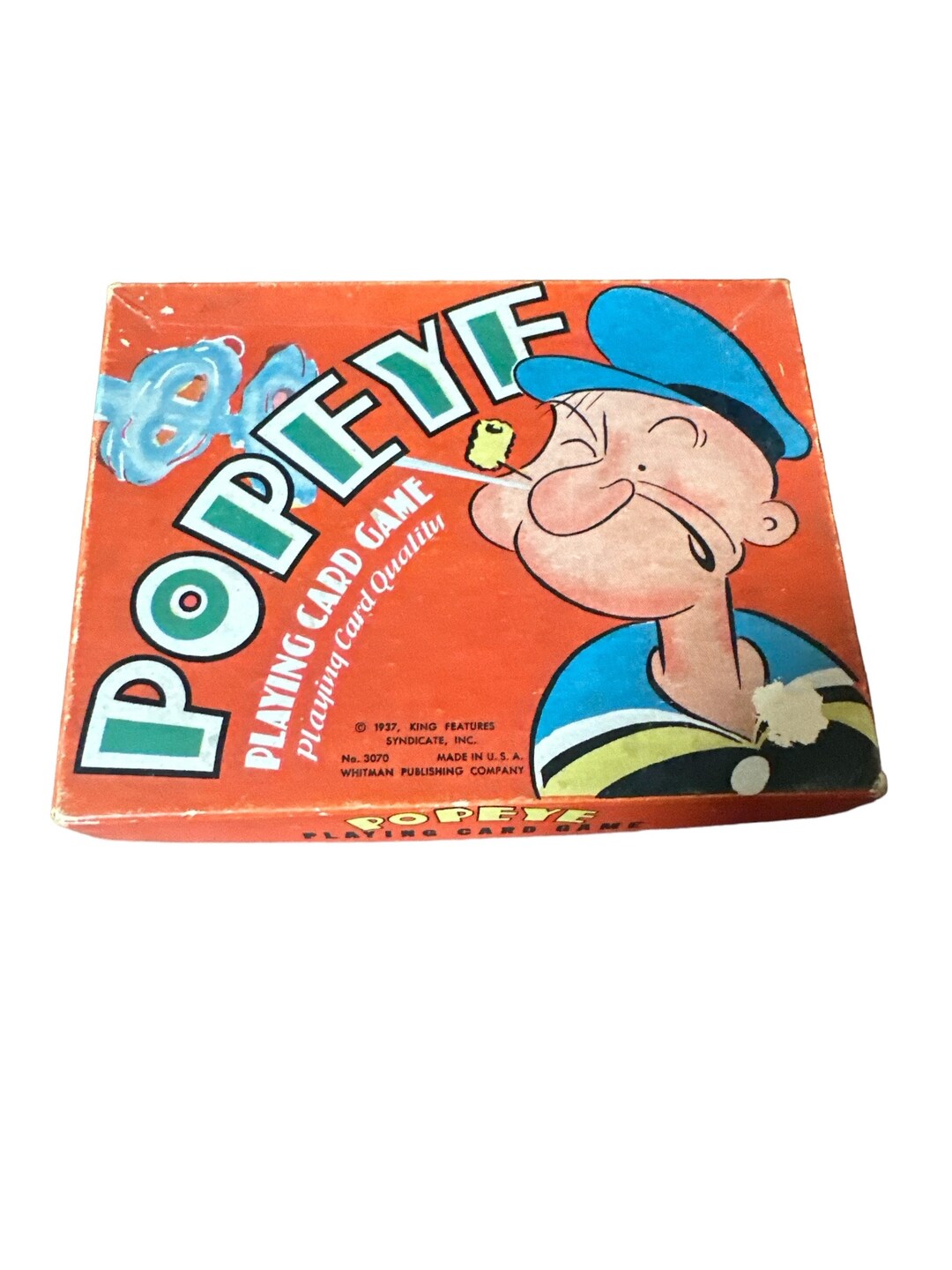 Vintage 1937 Whitman Publishing King Features Popeye the Sailor Playing ...