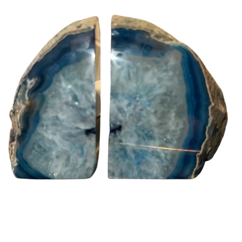 Geode Bookends - Etsy
