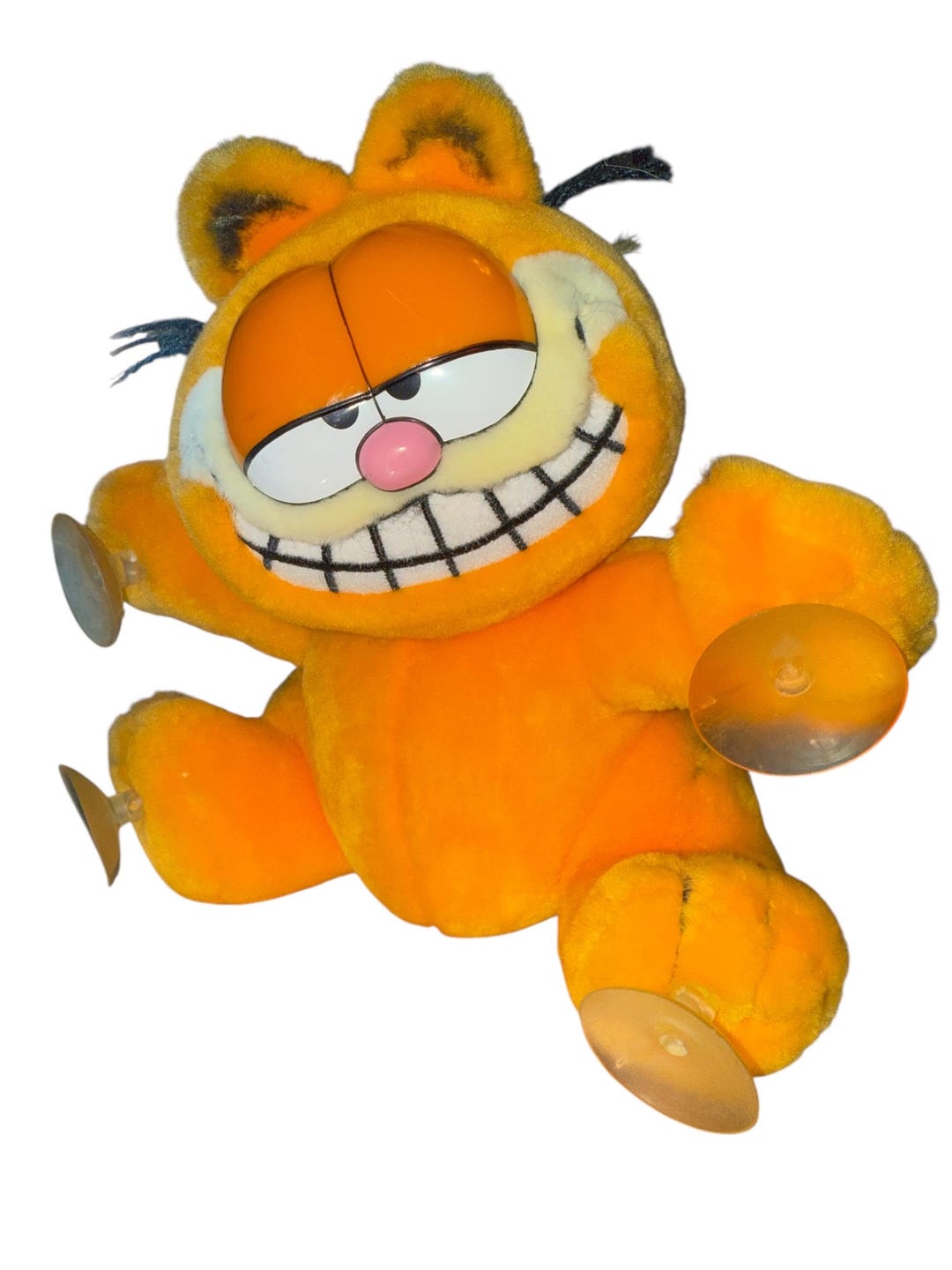 Vintage 80’s Fine Toys 9” Garfield Plush Stuffed Plushie Animal Toy ...